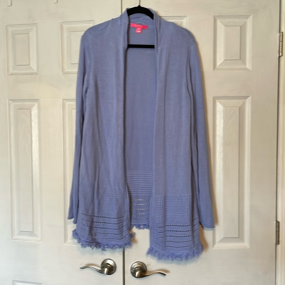 Lilly Pulitzer | Sweaters | Lilly Pulitzer Noble Cardigan Periwinkle ...
